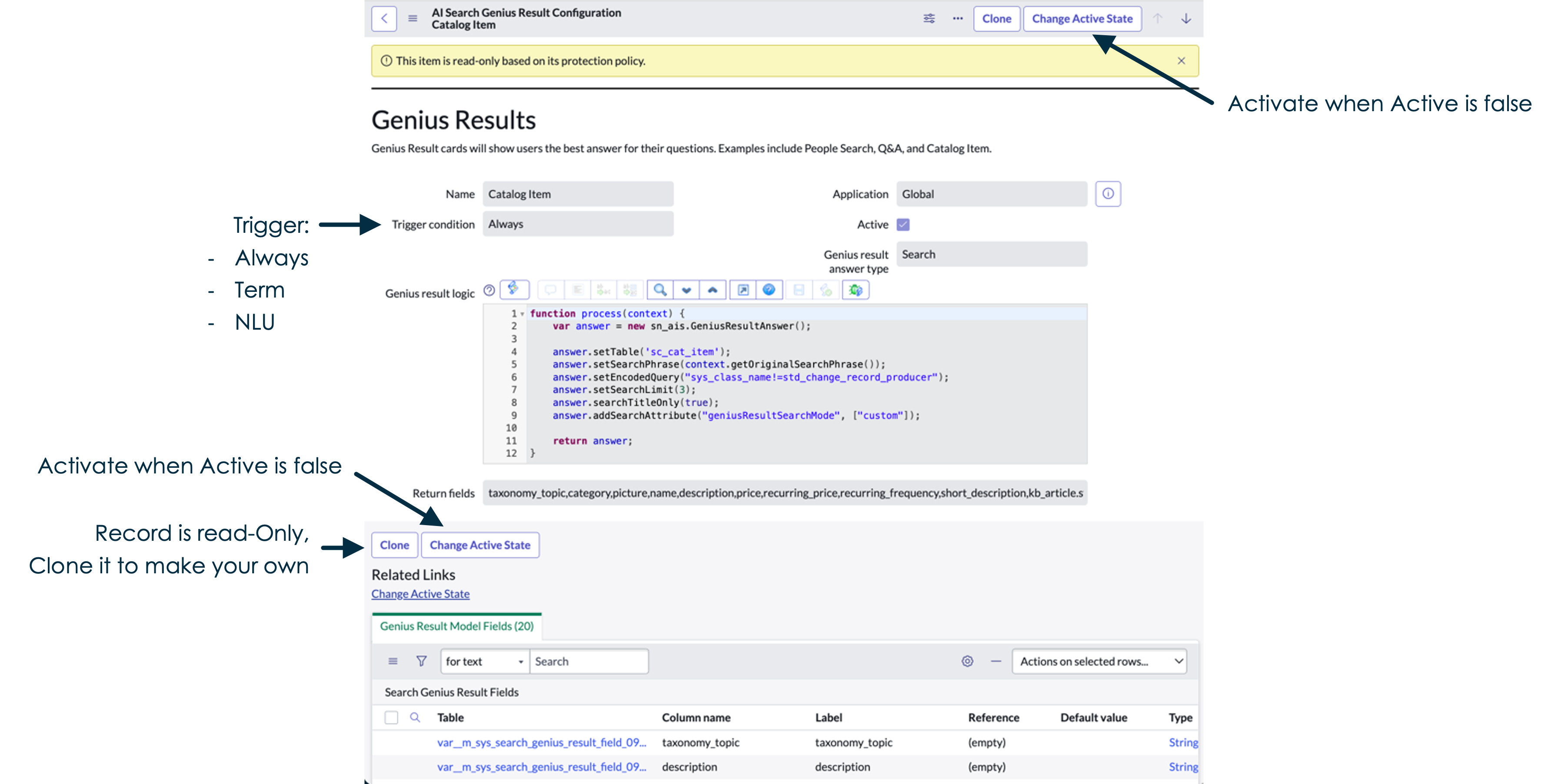 Drive Action with Genius Results in AI Search - ServiceNow Community